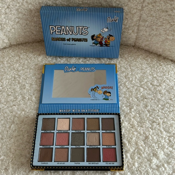 RUDE | Makeup | Rude Peanuts Shades Of Peanuts Make Up With An Attitude ...
